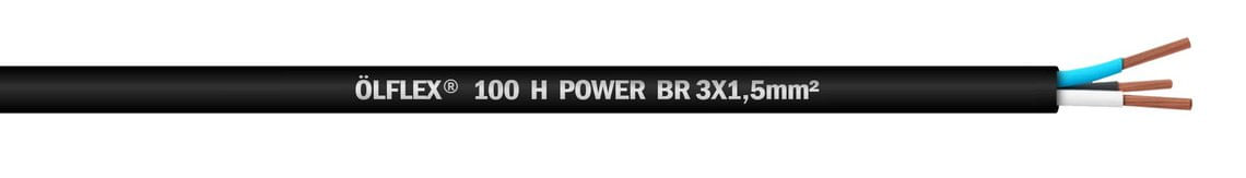 CABO DE POTENCIA OLFLEX CLASSIC 100 H POWER BR 2 x 1,5mm2, PT